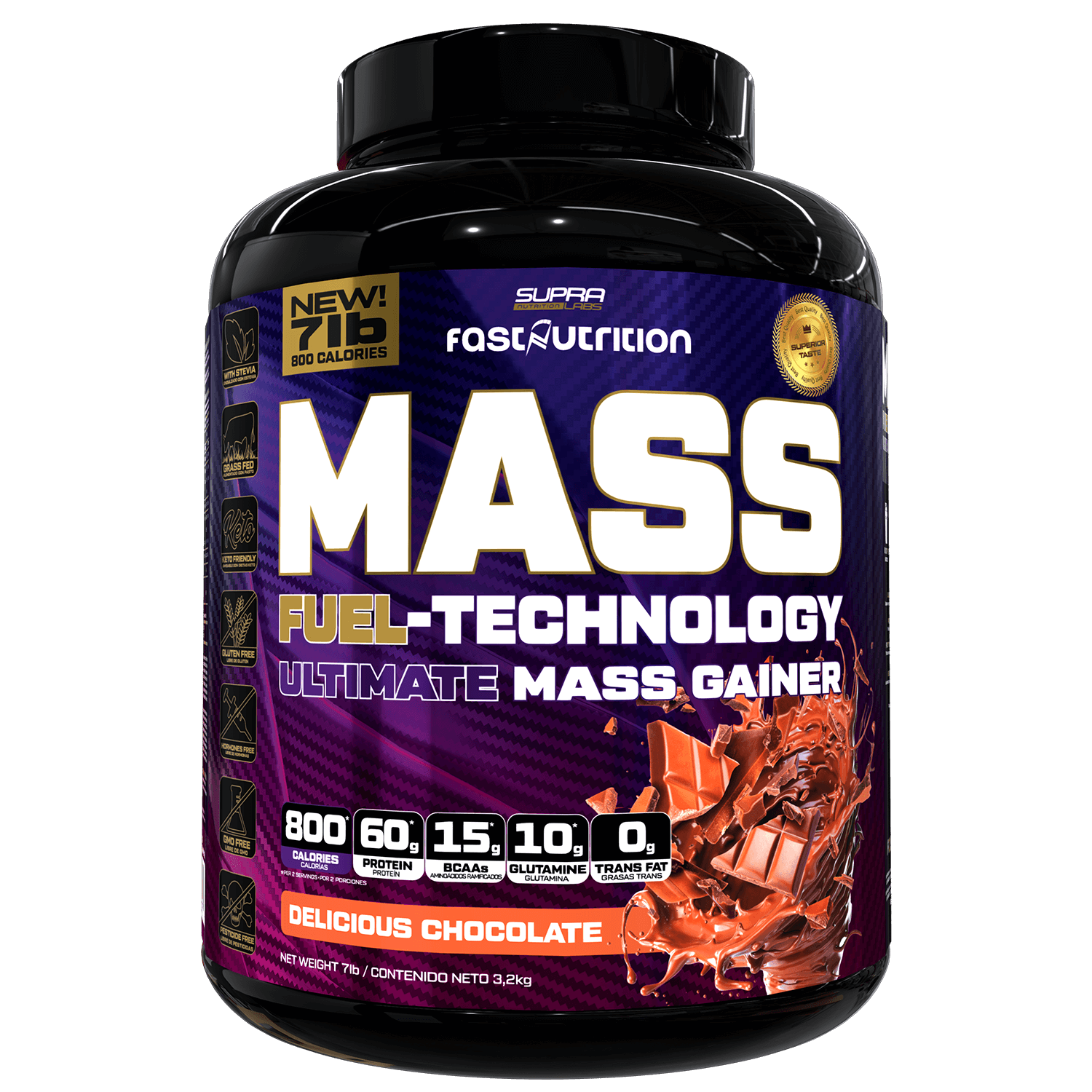 Mass Fuel Ultimate Mass Gainer 7lb - Fastnutrition