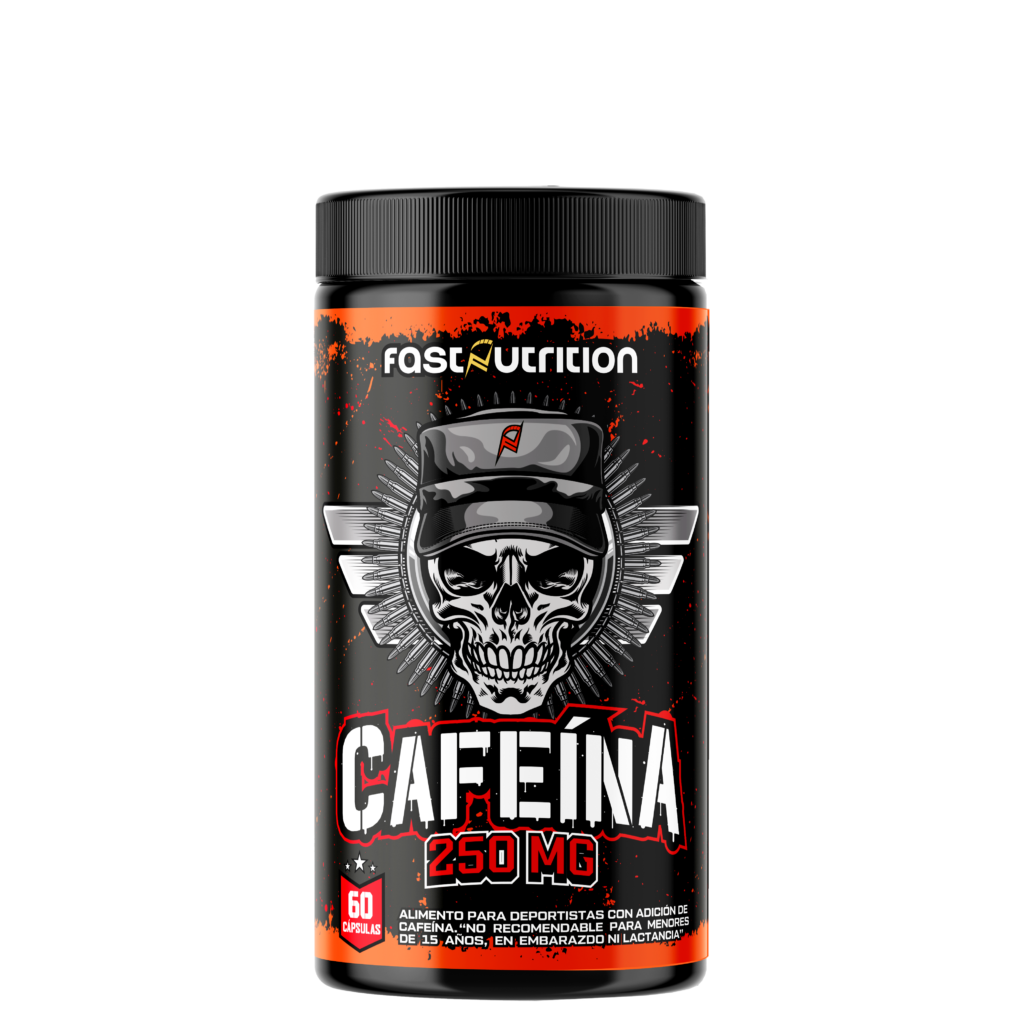 Cafeína 250mg 60 Caps - Fastnutrition